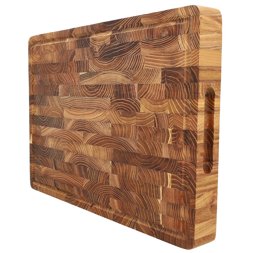 Shinrai Knives - Luxury Teak Wood Cutting Board - 40 x 30 x 4.5 cm – ShinraiKnives