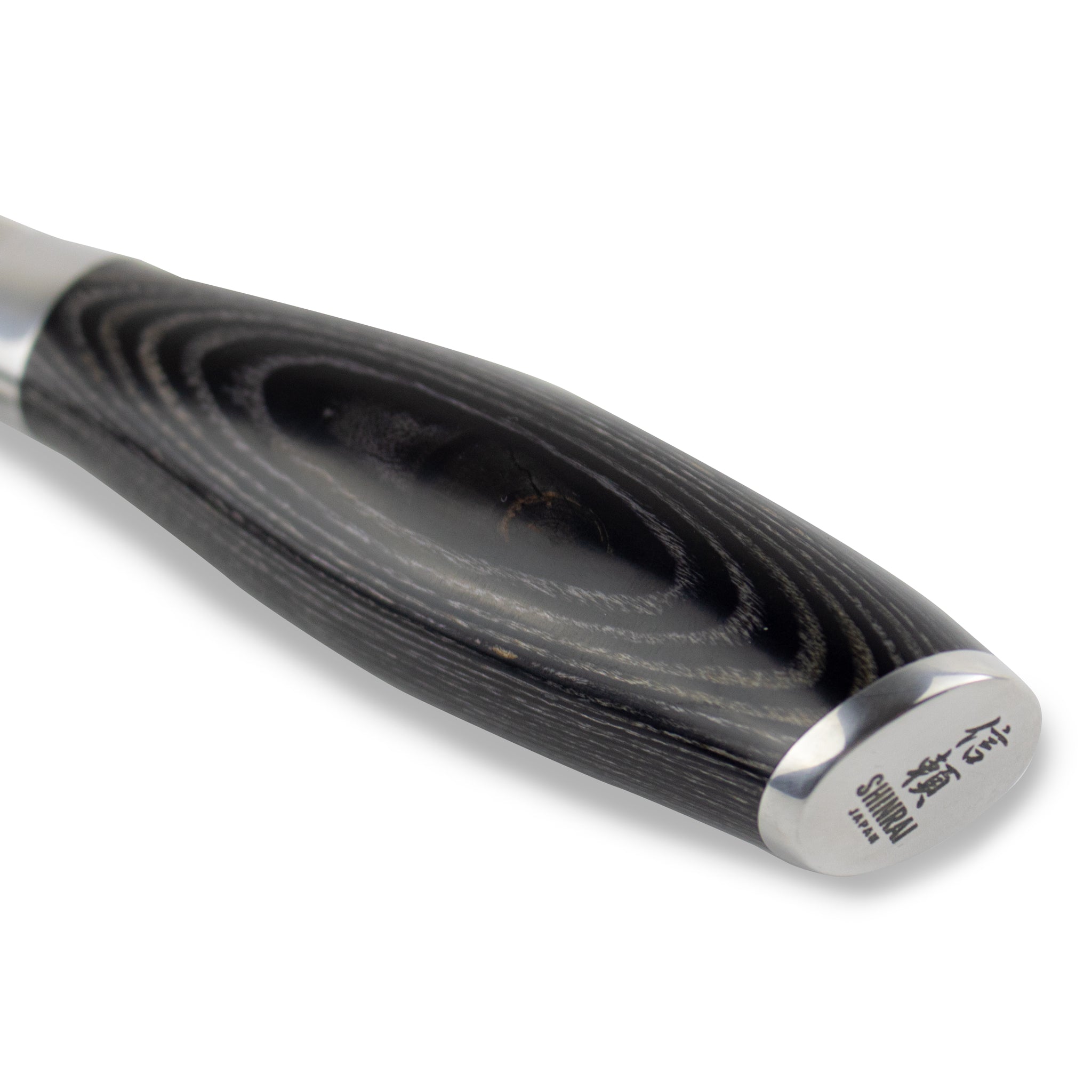 DAMASK PAKKA WOOD SERIES - 6-PIECE KNIFE SET + ACACIA HOLDER SINGLE SI ...