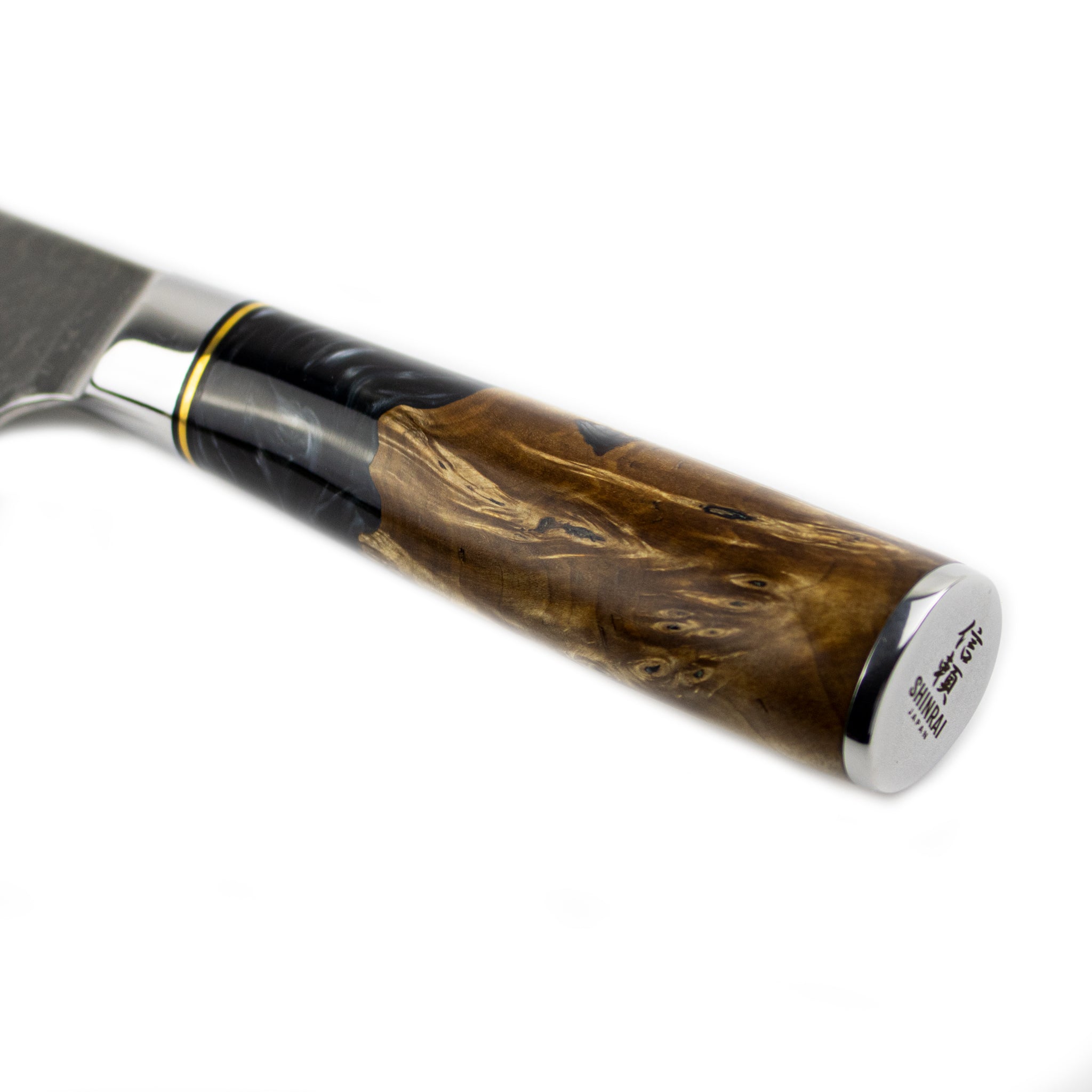 Epoxy Onyx - Japans Damascus Koksmes 20 cm – ShinraiKnives