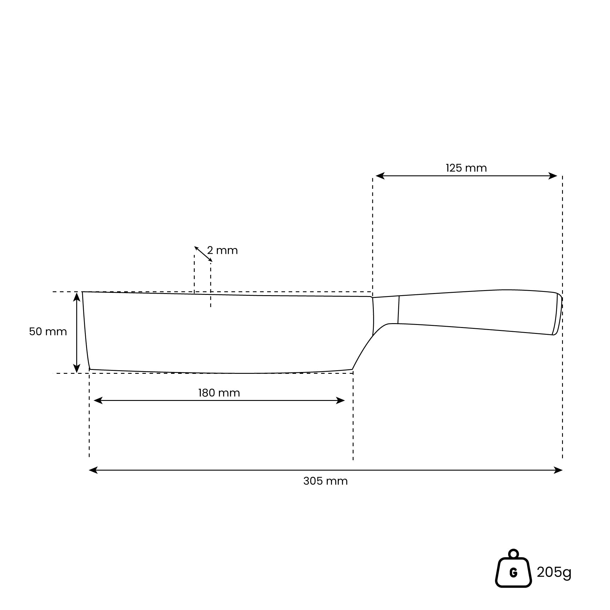 JAPANESE DAMASCUS PRINT ONYX EPOXY - NAKIRI KNIFE – ShinraiKnives